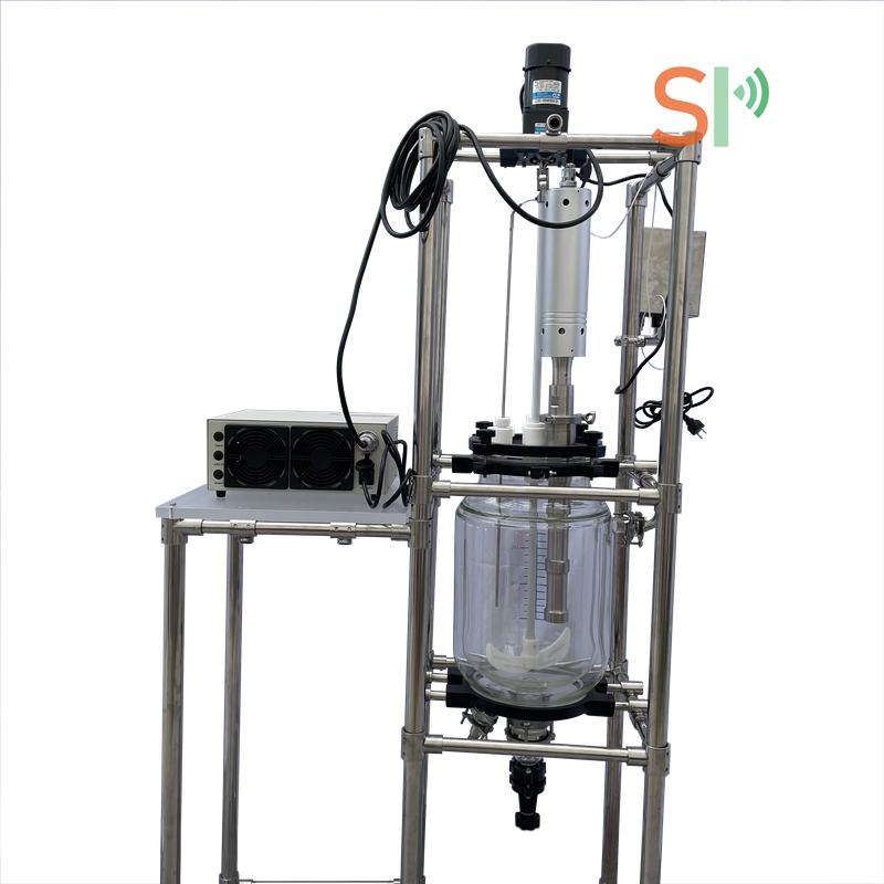 High Power Ultrasonic Sonicator With Visional Reactor For Plant Oil ...